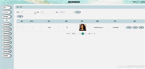 Springboot毕设 景区推荐系统 程序论文 Csdn博客
