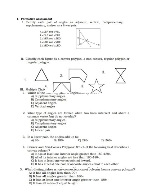 Assesment Math 7 Week 2 Matatag Pdf