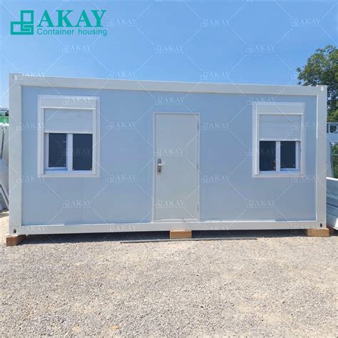 Modular Low Cost Tiny Prefab Houses Steel 40 Ft Knock Down Flat Pack