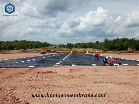 Textured Geomembrane Liner Textured Hdpe Geomembrane