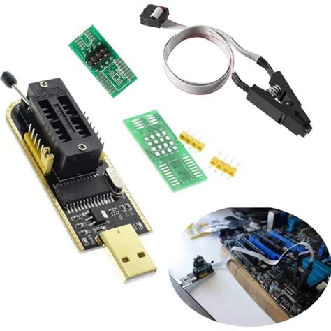 Usb Programmeur Ch341a Sries Brleur Puce 24 Eeprom Bios Writer 25 Spi Flash Eur 9 78