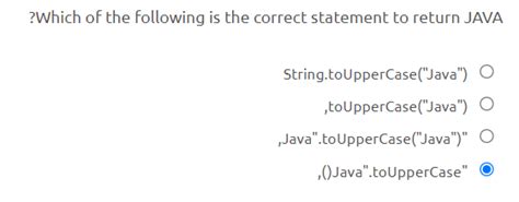 Solved Which Of The Following Is The Correct Statement To