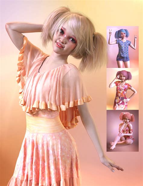 Cute As A Doll Bundle Daz 3d