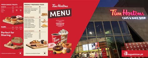 Tim Hortons Lahore Menu Updated Price List 2023