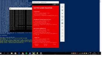 javascript react native error can t find variable namefields stack