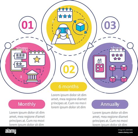 Ar Tool Subscription Vector Infographic Template Business Presentation