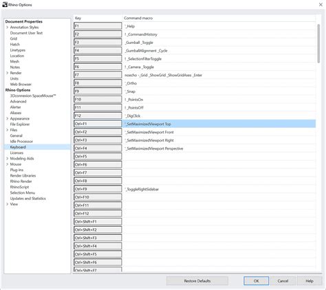 Bug Ctrl F Not Working Serengeti Rhino Wip Mcneel Forum