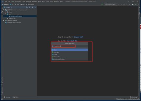 Idea 创建第一个java项目hello World，全面详细教程idea创建第一个项目 Csdn博客