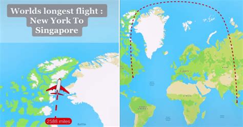 The Worlds Longest Flight Doesnt Travel In A Straight Line