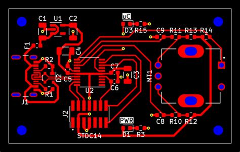 Pcb Schematic [review Request] Simple Stm32 Based Usb Hid Volume