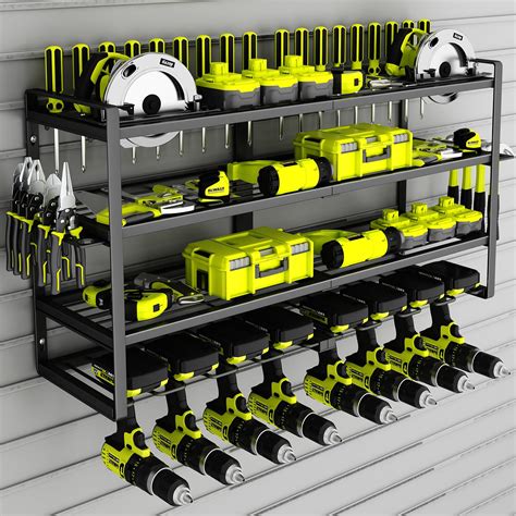 Power Tool Rack For Garage At Debra Baughman Blog