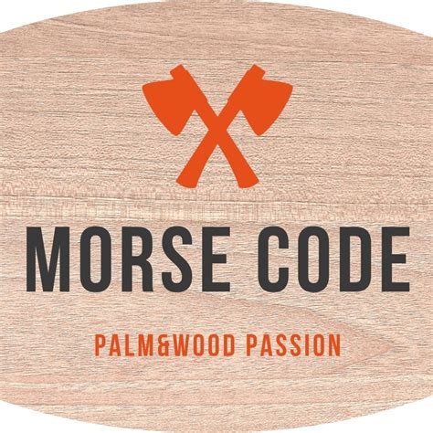 Morse Code Palmandwood Passion