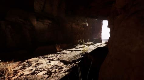 Cave Environment Unreal Engine 5 Cinematic Cave Shot Youtube
