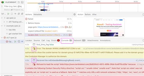 Running And Debugging Tests With Playwright UI Mode