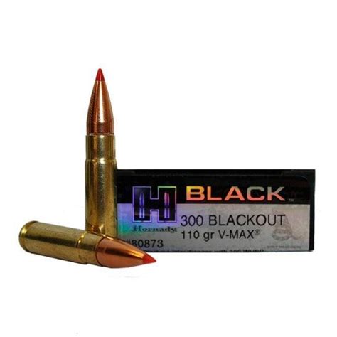Gable Sporting Goods Hornady Hornady Black 300 Aac Blackout 110gr V