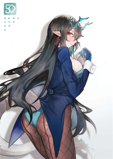 Dusk Arknights Drawn By Manche5ter Danbooru Dusk Arknights Drawn By Manche5ter Danbooru