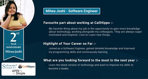 Appitsimple Infotek Pvt Ltd On Linkedin We Wish You The Best In Everything You Do Mitwa Joshi