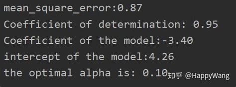 Sklearn学习笔记（1）sklearn实现岭回归及lasso回归 知乎