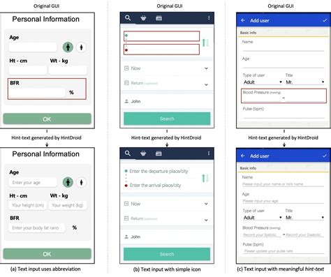 Unblind Text Inputs Predicting Hint Text Of Text Input In Mobile Apps Via Llm