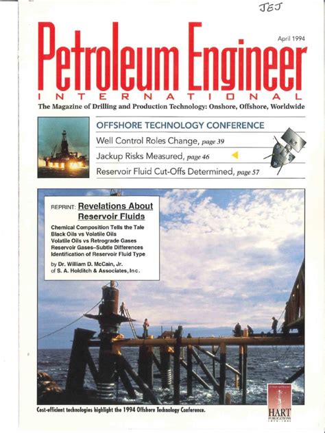 Lab Five Reservoir Fluids Article By Mcc Pdf