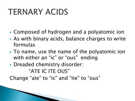 PPT ACIDS NAMING AND FORMULAS PowerPoint Presentation Free Download ID