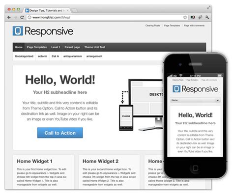 25 Best Free Responsive WordPress Themes DesignMaz
