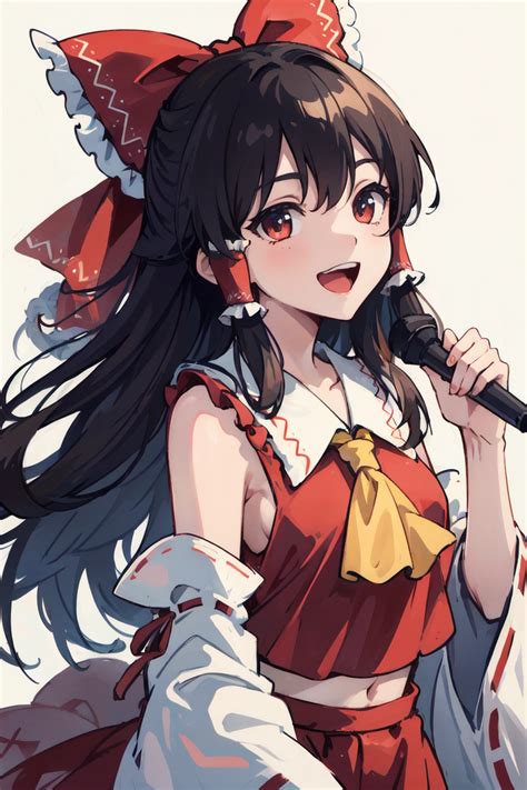 Hakurei Reimu Touhou Generated By Aliceaiart Using Alicemix Aibooru
