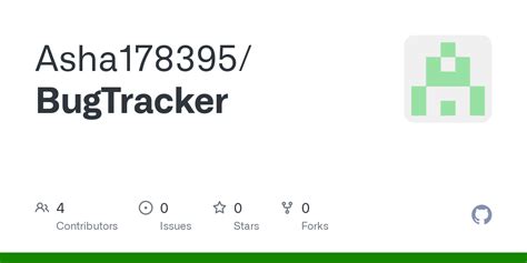 Github Asha178395bugtracker