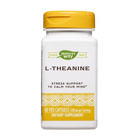 Л-Теанин / L-Theanine капсули х 60