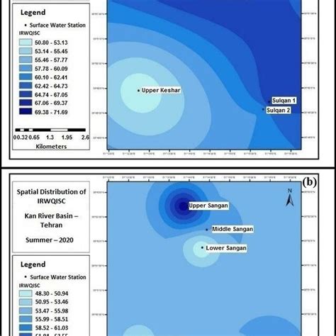 Spatiotemporal Distribution Of Nitrate Based On The Mean Values In A Download Scientific