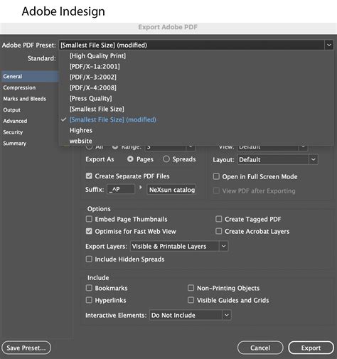 Adobe Pdf Export Setting Have Disappeared In Adobe Adobe Community