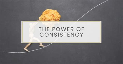 The Power Of Consistency William Meller