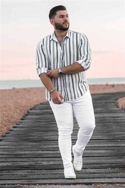 Moda Plus Size Masculina Outfits For Big Men Big Men Fashion Chubby