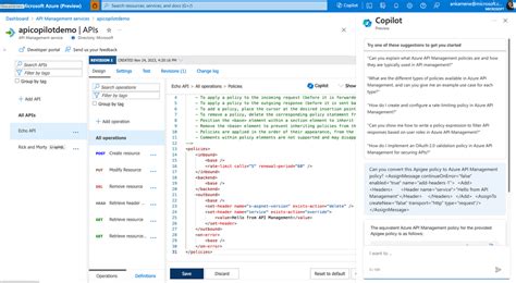 Author Api Management Policies Using Microsoft Copilot For Azure Microsoft Community Hub