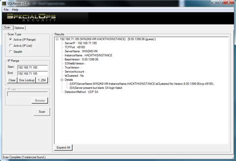 Security G33k Mssql Enumeration Using Open Sourcefreeware Tools