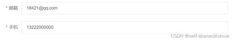 Element Ui组件自定义表单验证验证手机号码和邮箱为例element Ui 验证手机号 邮箱 Csdn博客