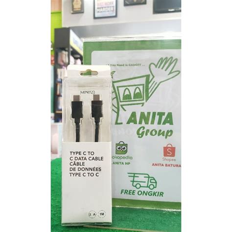 Jual Kabel Data Type C To C Kabel Data Miniso Shopee Indonesia