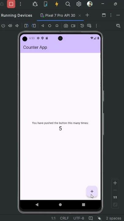 I Recreated Flutter Demo App With Provider State Management Coding Fluttercoding Programming