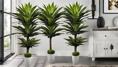 Premium Photo A Row Of Potted Plants With A Tv Above Them
