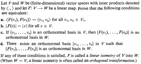 Solved Let V And W Be Finite Dimensional Vector Spaces