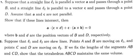 Solved 1 Suppose That A Straight Line ℓ1 Is Parallel A