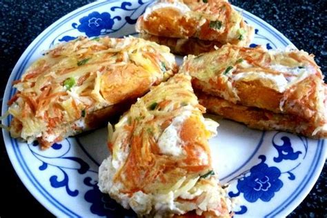 胡蘿蔔土豆絲煎蛋餅小孩的最愛 每日頭條