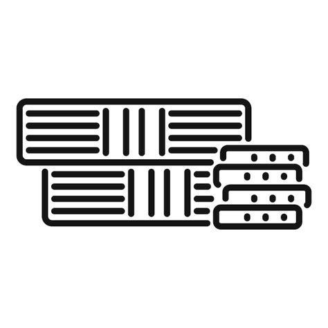 Premium Vector Data Center Server Rack Storing Digital Information Icon