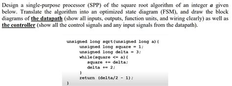 Embedded Systems Design Custom Single Purpose