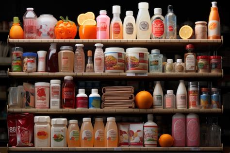 Premium Photo Convenience Stores Hygiene And Personal Care Products Section Generative Ai