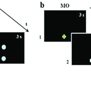 Sequence Of Visual Stimuli A In The Pointing Movement Experiment Download Scientific Diagram