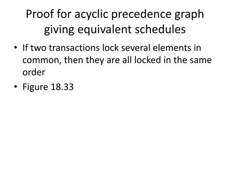 Ppt Database System Principles 187 Tree Locking Protocol Powerpoint