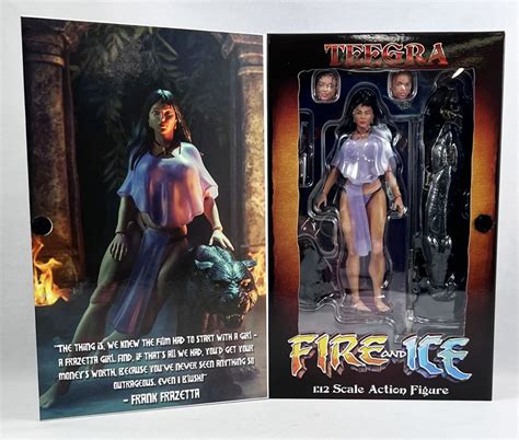 Fire And Ice Teegra 1 12 Scale Action Figure Frazetta