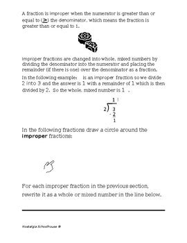 Improper Fractions And Mixed Numbers FRACTIONS AND UNITS AND RATES OH MY