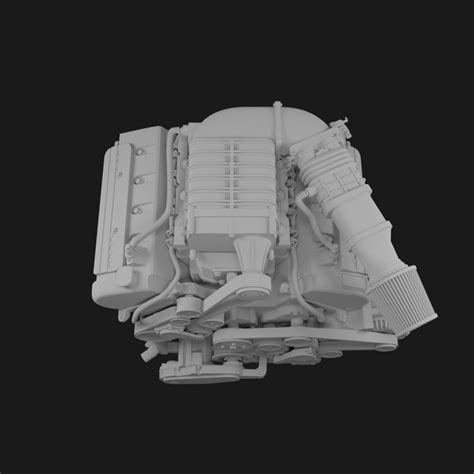 🚙 Ford Modular V8 Engine・ 3d File For 3d Printing・cults